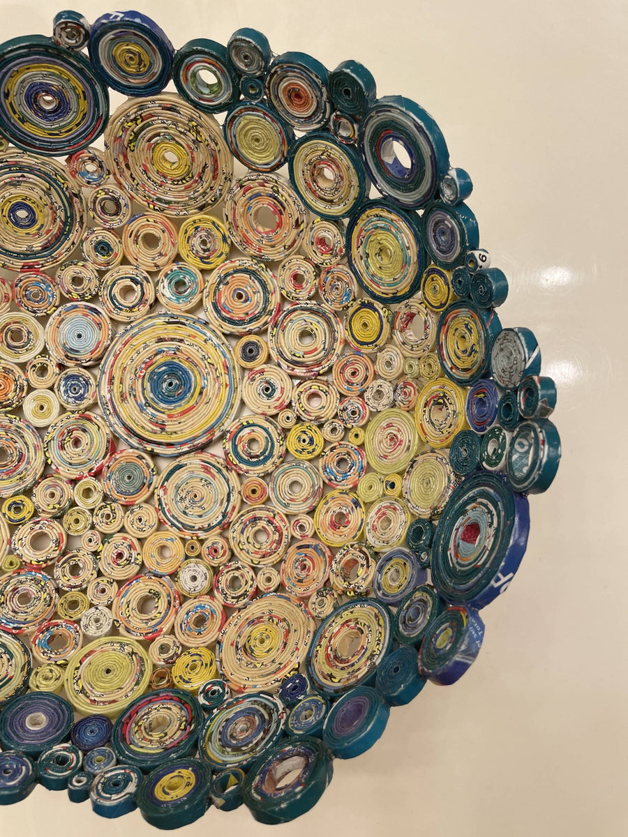 Paper Zen Designs - I Stand With Ukraine 10” Recycle Coiled Paper ...